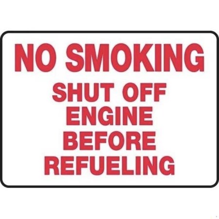 Accuform SMOKING CONTROL SIGN 10 X 14 MSMK952XT MSMK952XT | Zoro