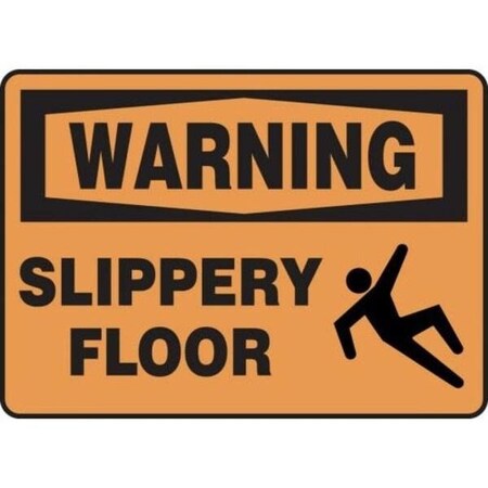 Accuform OSHA WARNING Safety Sign SLIPPERY MSTF306XV MSTF306XV | Zoro