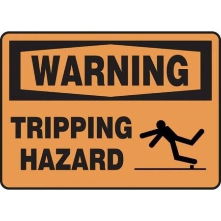 Accuform OSHA WARNING Safety Sign TRIPPING MSTF309VP MSTF309VP | Zoro