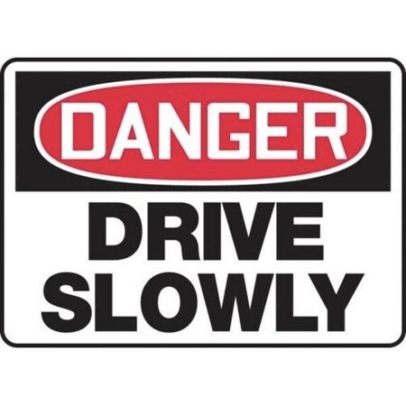 Accuform OSHA DANGER Safety Sign DRIVE MVHR102XT MVHR102XT | Zoro