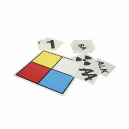 Accuform NFPA Blank Placard Kit, Legend BLANK NFPA DIAMOND GRAPHIC ...