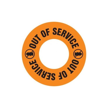 Accuform FIRE EMERGENCY HYDRANT RINGS MFH801OR MFH801OR | Zoro