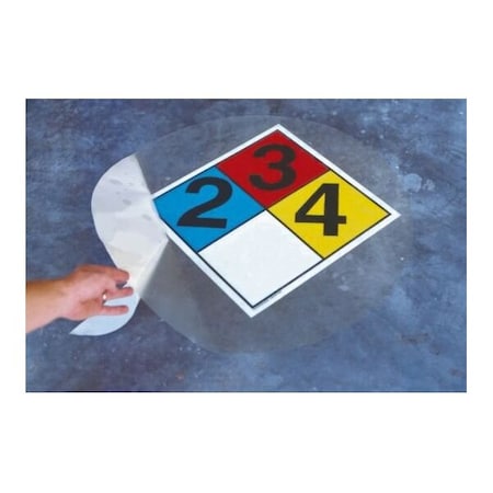 Accuform NFPA PLACARD FLOOR KITS 10 in X 10 in MNFPAFS17 MNFPAFS17 | Zoro