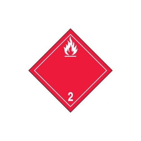 Accuform TDG PLACARD CLASS 2 273MM x 273MM TCP202MG25 TCP202MG25 | Zoro