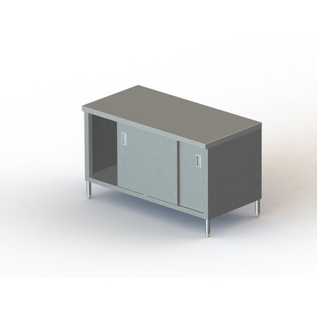 Aero Manufacturing Delux Enclosed Based Cabinet Sliding Doors, 30" W X ...