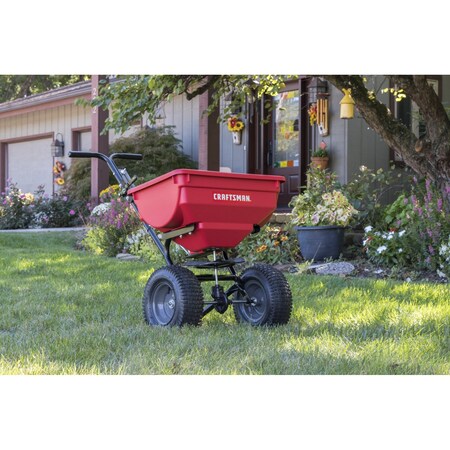 Craftsman 85 lbs Cap Deluxe Push Spreader CMXGZBF4505321 | Zoro