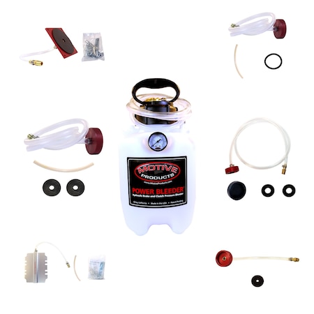 Motive Products 0390 - Magnum Heavy Metal XLT Bleeder Kit 0390-MTV | Zoro