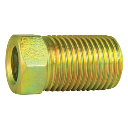 Ags Steel Tube Nut, Long, 1/4 (7/16-24 Inverted), 100/box BLFX-16 | Zoro