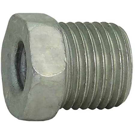 Ags Steel Tube Nut, 1/4 (1/2-20 I), 1/bag (BLF44B) BLF-44B | Zoro