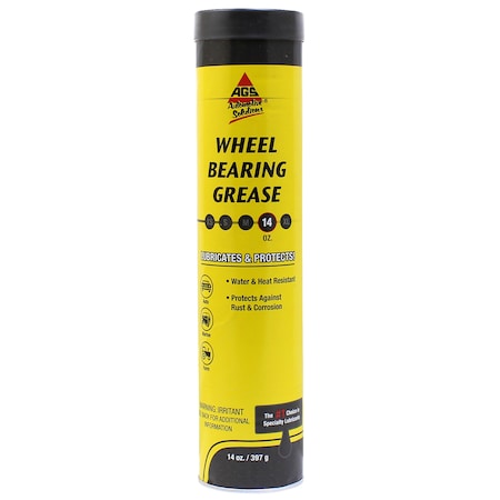 Ags Wheel Bearing Grease, Cartridge, 14 oz WBG-14 | Zoro