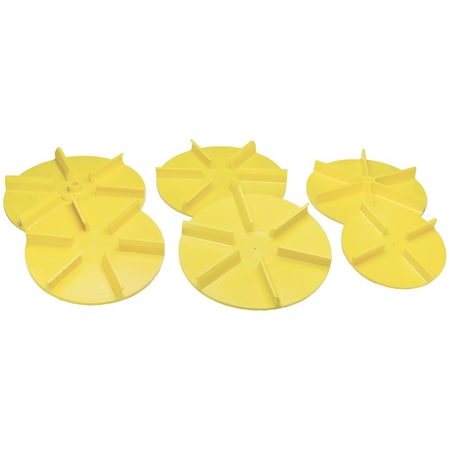 Aftermarket UNIVERSAL YELLOW POLY REPLACEMENT SPINNER 20 INCH DIAMETER ...