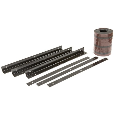 Aftermarket UNIVERSAL RUBBER SNOW DEFLECTOR SUPER DUTY WITH MOUNTING ...