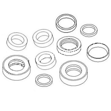Aftermarket Stick Boom Grapple Cylinder Seal Kit Fits Prentice Log ...