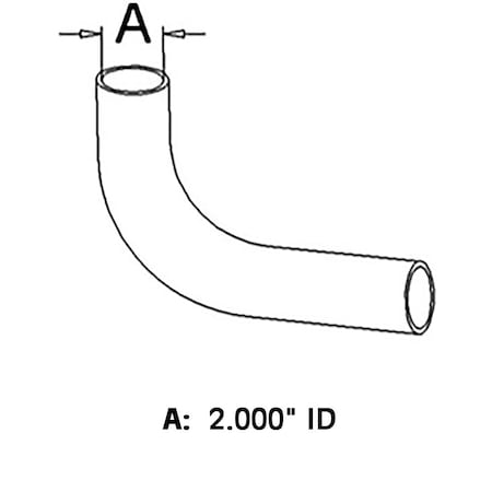 Aftermarket New Top Radiator Hose Fits Massey Ferguson MF Tractor Model ...