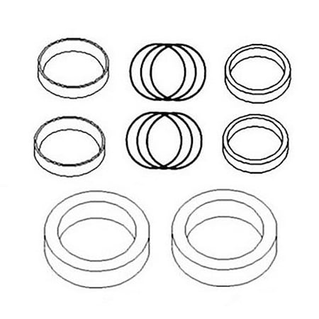 Aftermarket Owatonna Mast Fork Lift Tilt Cyl Seal Kit 770 Rod And Bore ...