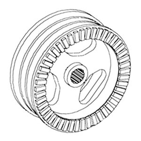 Aftermarket New Separator Drive Pulley Made Fits Case-IH Tractor Models ...