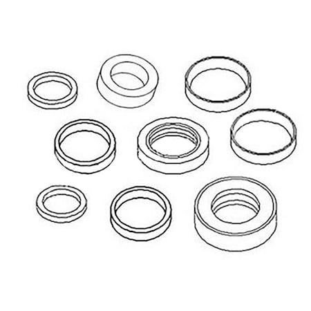 Aftermarket Lift Hydraulic Cylinder Seal Kit Fits Ford Loader 701 702 ...
