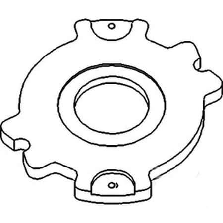 Aftermarket White Oliver Tractor Brake Adjustment Disc 1755 1855 1955 ...