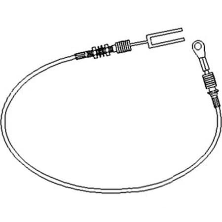 Aftermarket A- Fits Massey Ferguson Parts HANDBRAKE CABLE 240 , 240 ...