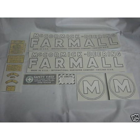 Aftermarket Vinyl Cut Decals Fits International Harester Mccormick ...
