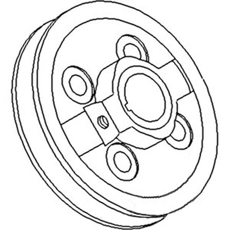 Aftermarket Crankshaft Pulley Fits Allis Chalmers C CA B D10 D12 D14 ...