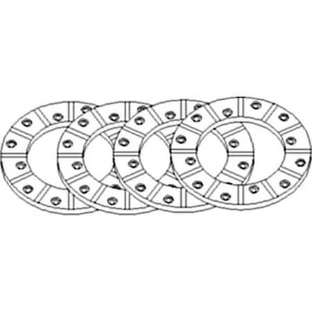 Aftermarket New Friction Disc Lining Kit Fits CaseIH Compact Tractor ...