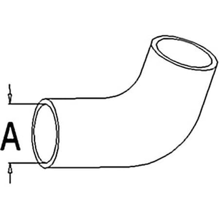 Aftermarket 2.5" Upper Radiator Hose Fits Case-IH Tractor Model 1030 ...