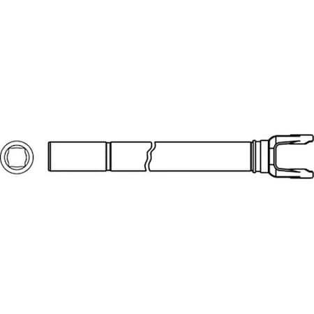 Aftermarket Yoke, Tube And Sleeve Assembly 1 x 1 18 Rectangular A ...