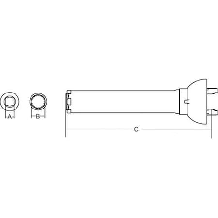 Aftermarket Yoke, Tube And Sleeve w Guard A-17503548-AI | Zoro