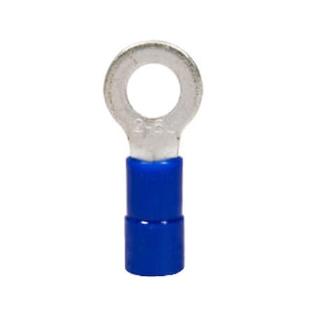 Aftermarket Ring Terminal, Insulated, Wire Size 1614, Stud Size 10, 10 ...