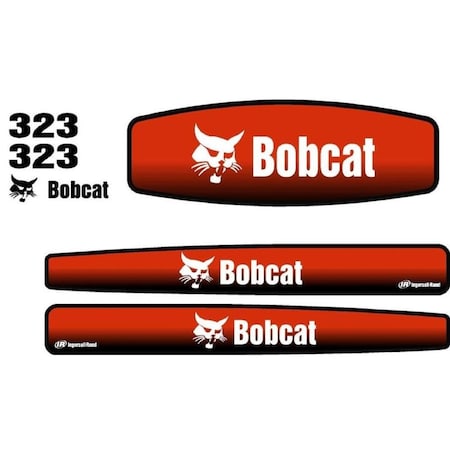Aftermarket Decal Set BOBCAT323DECALSET | Zoro