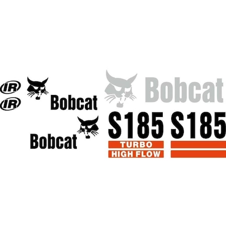 Aftermarket Decal Set BOBCATS185DECALSET | Zoro