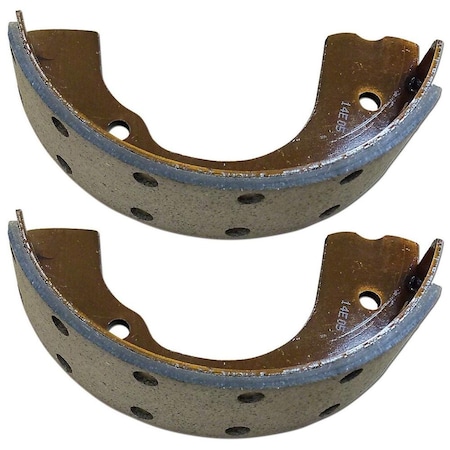 Aftermarket Riveted Brake shoe pair Fits Allis Chalmers G D10 D12 D14 ...