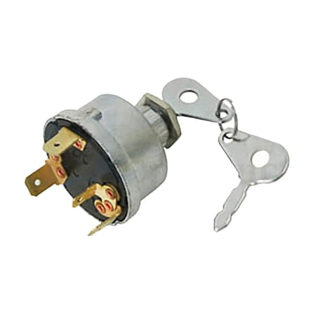 Aftermarket Universal Fit Four (4) Terminal Key Switch ELT20-0013 | Zoro