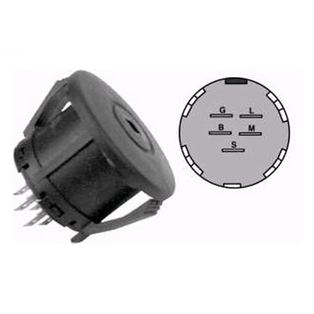 Aftermarket Starter Ignition Key Switch 077-8076-00 Fits Bad Boy Mowers ...