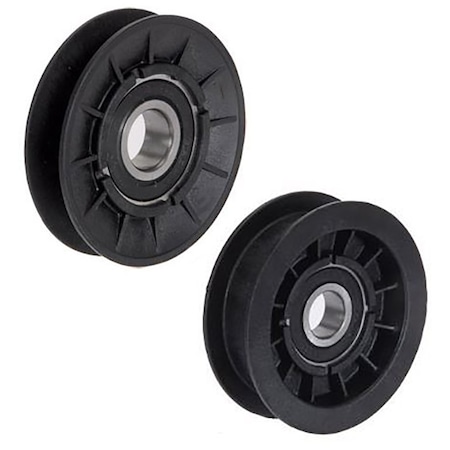 Aic Replacement Parts Idler Pulley Kit Fits John Deere L111 L118 L120 ...