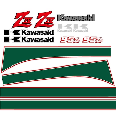 Aftermarket Decal Set KAW95ZIVDECALSET | Zoro