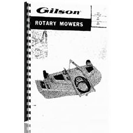 Aftermarket Operator and Tractor Parts Manual for Gilson GIL-OP-ATTCH ...