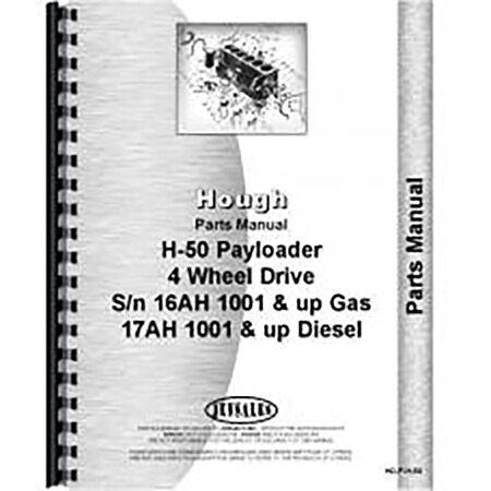 Aftermarket Payloader Chassis Parts Manual for Hough H50 RAP72960 | Zoro