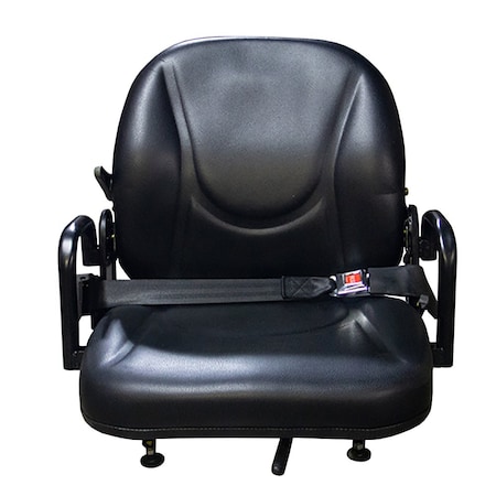 Aftermarket 400101 One 1 New Deluxe Black Tractor Forklift Seat SEQ90 ...