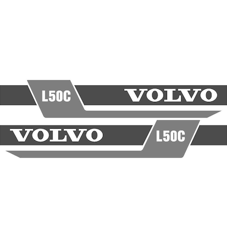 Aftermarket Decal Set for Volvo Wheel Loader L50C NS New Style ...