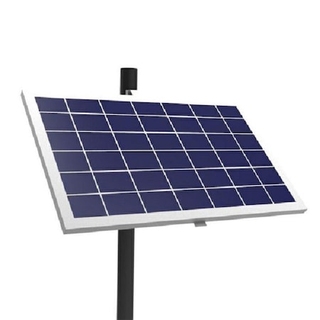 Aims Power Adjustable Solar Side Pole Mount Bracket - Fits 1 Panel PV ...
