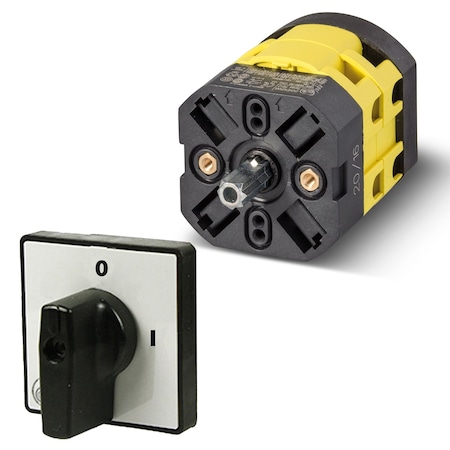 Automation Systems Interconnect 20A Rotary Cam Switch, 2 Position, On ...