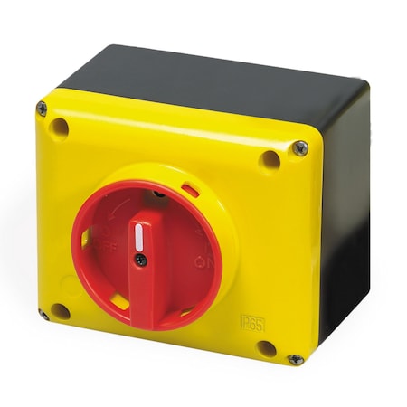Asi Enclosed Motor Disconnect Switch, 30 Amp, 3 Pole, 1.5 To 15 HP ...