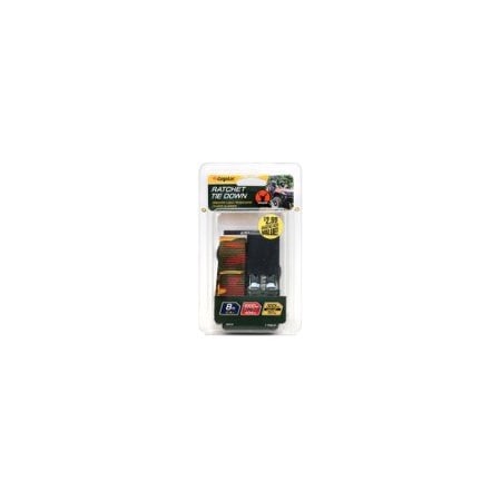 Cargloc Ratchet Tie Down, 1000 lb Capacity, 8 FT 32572 | Zoro