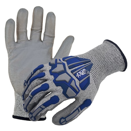 Azusa Safety Cut Resistant Work Gloves, Cut Level A4 , Dipped ...