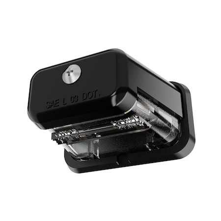 Abrams Stud Mount LED License Plate Light - Black TLPL-STM-B | Zoro