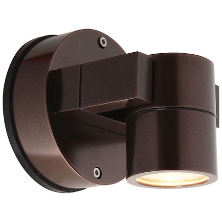 Access Lighting KO, Outdoor Adjustable LED Spotlight, Bronze Finish ...