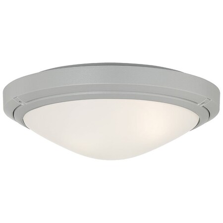 Access Lighting Oceanus, Outdoor LED Flush Mount, Satin Finish, Frosted ...