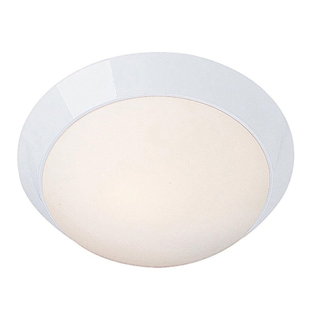 Access Lighting Cobalt, Flush Mount, White Finish, Opal Glass 20625-WH ...